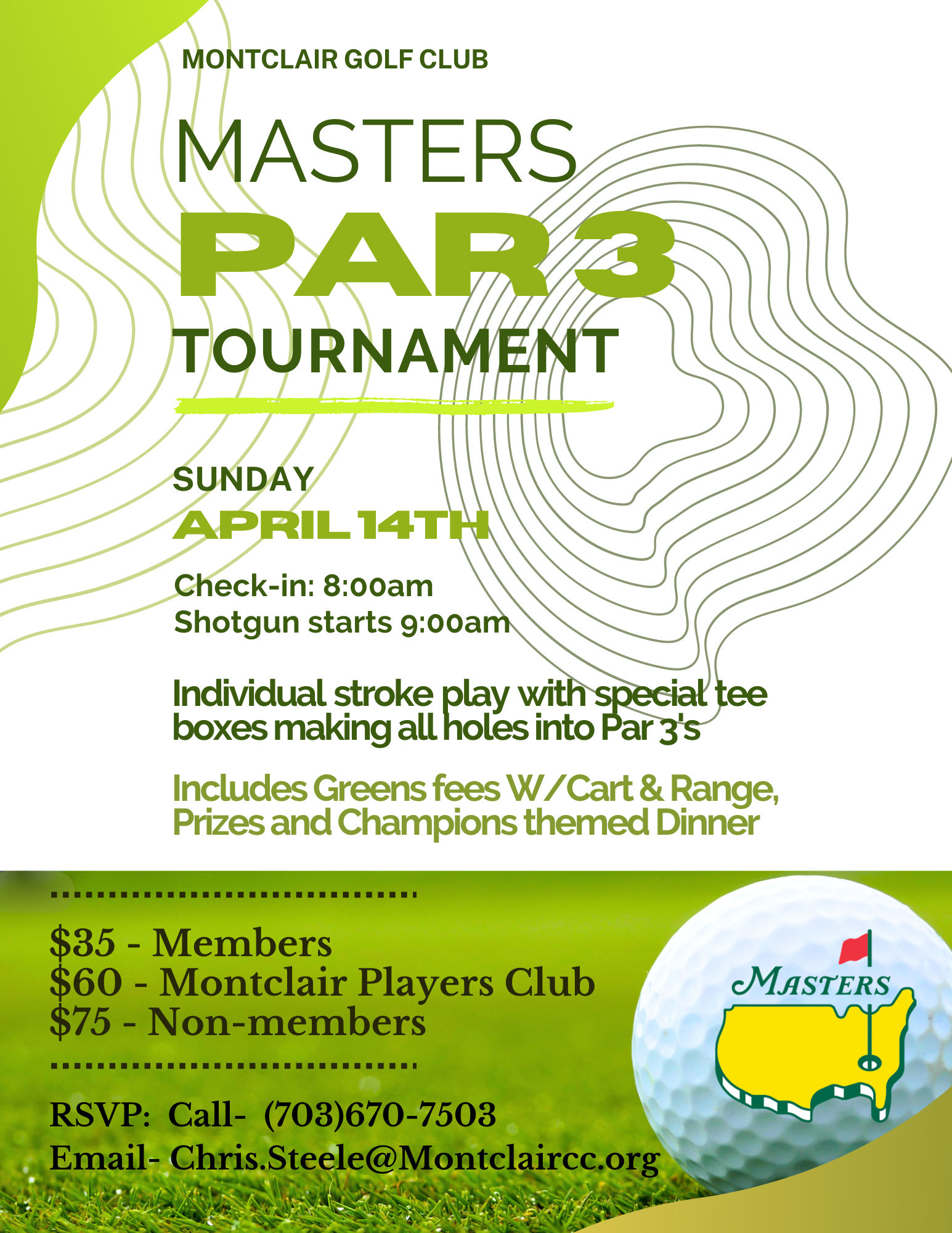 Upcoming Events - Montclair Golf Club